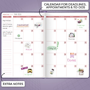 Skyline Budget Planner – Undated Monthly Budgeting Book & Money Expense Tracker – Financial Notebook to Track Personal & Household Finances – Simple Budget Journal – A5 Size, Hardcover (Purple)