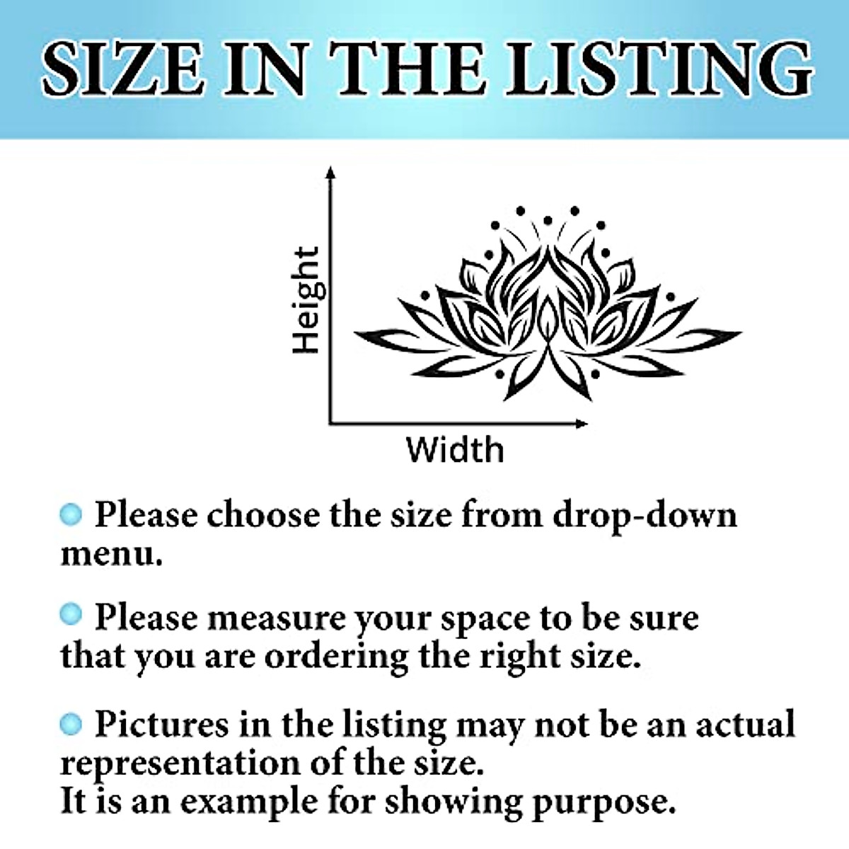 Lotus Flowers Wall Decal. Namaste Vinyl Sticker. Boho Decals. Mehndi Decal. Yoga Studio Wall Decor. Bohemian Bedroom Decor. Living Room Wall Art N22