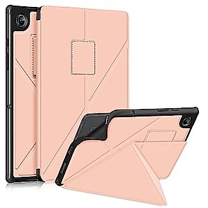 Stand Tablet Cover Compatible with Samsung Galaxy Tab A8 2021 SM-X200 Tablet Case,Slim Stand PC Hard Back Shell Protective Smart Cover Case,Multi-Viewing Angles Folio Case Cover Auto Sleep/Wake ( Colo
