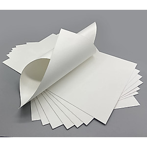 Extra Heavyweight Cardstock White 50 Sheets 130 lb Cover (17pt), 8.5 x 11 Inches for Arts and Craft, Drawing, DIY Projects
