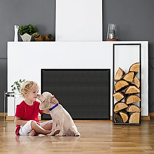 HOMWMPA Fireplace Cover Indoor, Fireplace Draft Stopper, Fireplace Blanket, Fireplace Draft Cover For Summer & Winter, Save Energy, Baby and Pet Proof, Anti-Dust, 39" W X 32" H