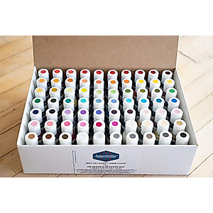 Food Coloring AmeriColor Heavenly Seventy Kit Soft Gel Paste 70 x .75 Ounce Bottles