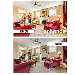 Feit Electric 60W Equivalent Candelabra LED Light Bulb, Dimmable, E12 Base, 5000K Daylight, B10 Filament Torpedo Tip Decorative Lighting Bulbs, 13-Year Lifetime, CTC60/950CA/FIL/6, 6-Pack