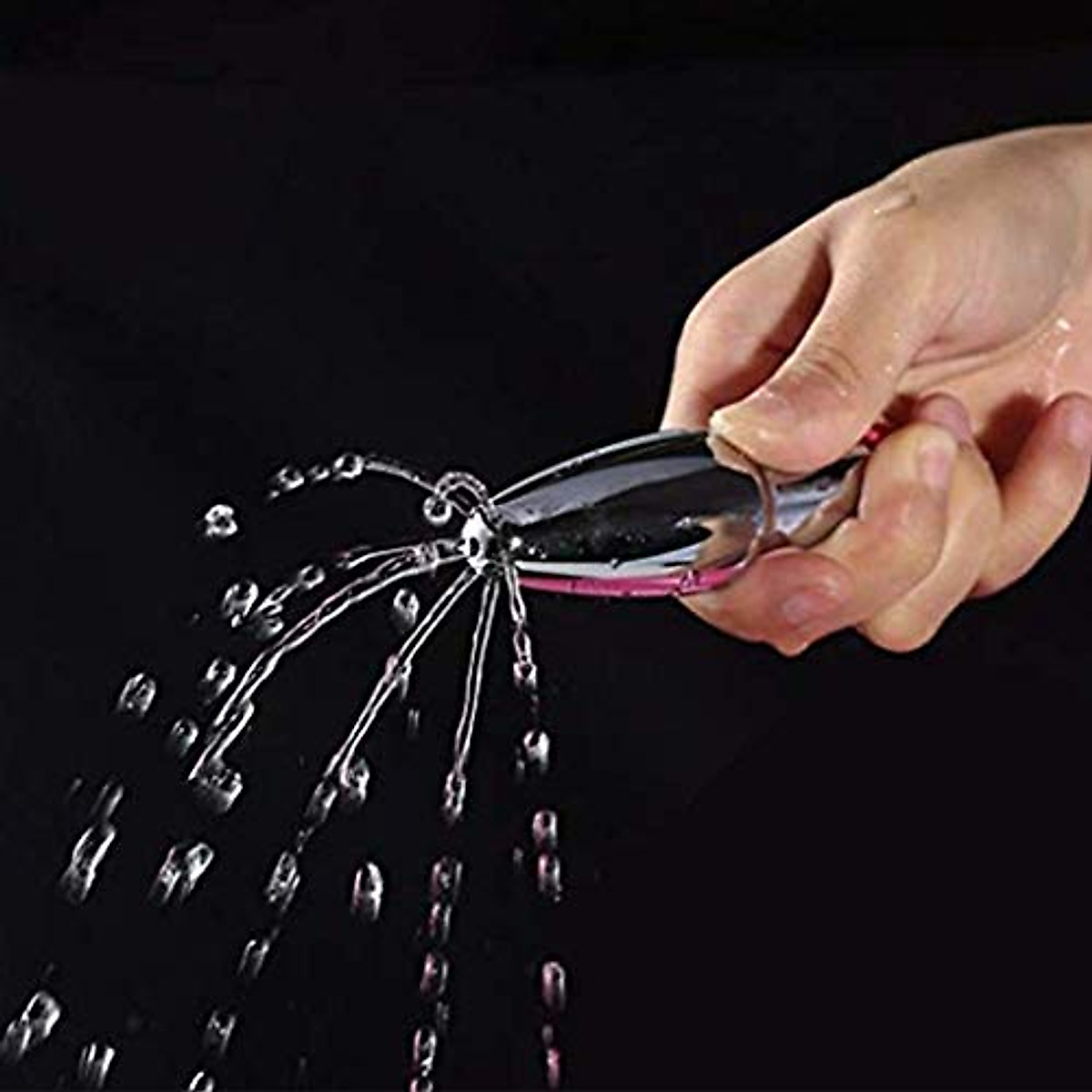 XSEXO Deep Shower Douche Cleaning System with 59 Inch Shower Hose (Silver)