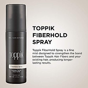Toppik FiberHold Spray Unscented, 4 Fl Oz
