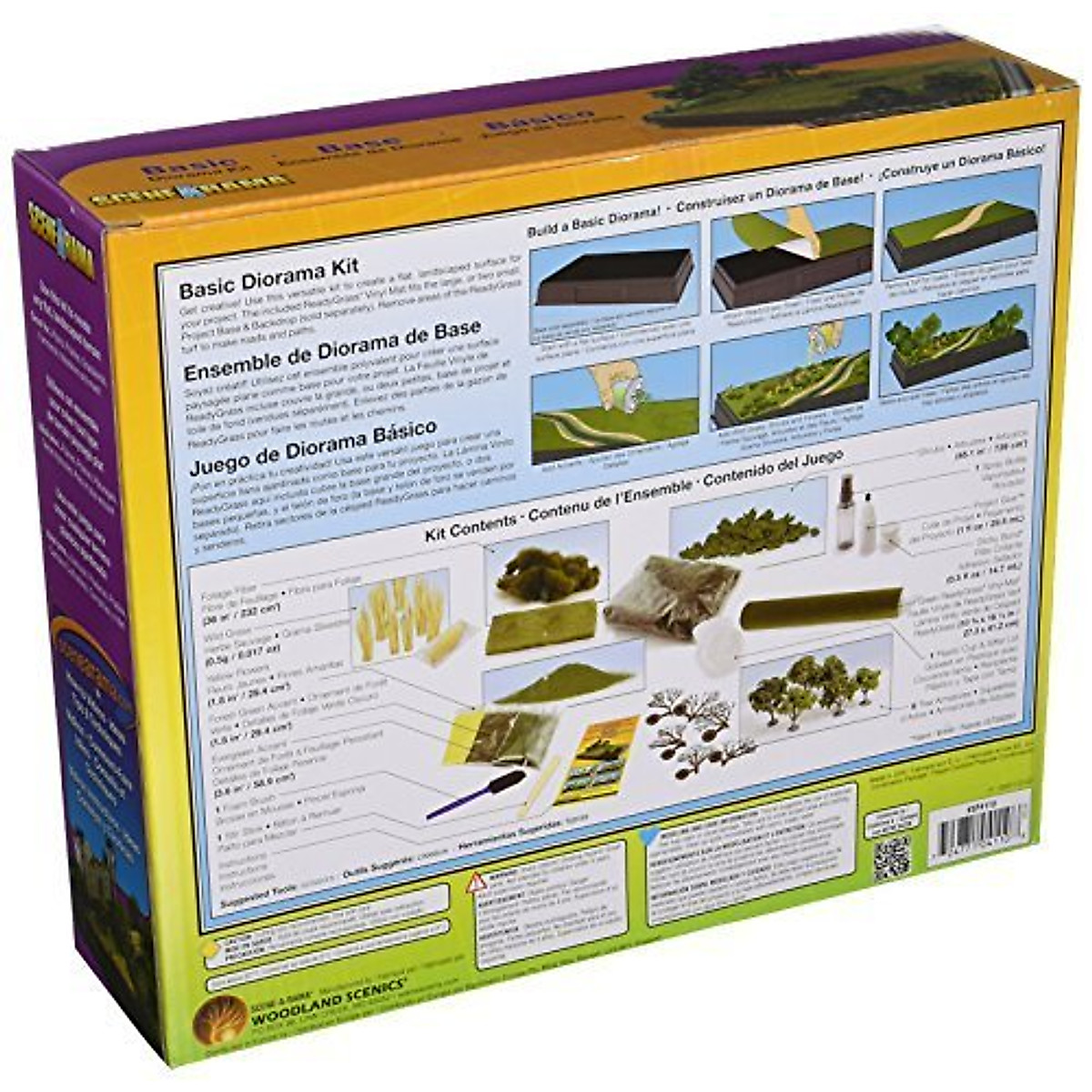 Woodland Scenics Diorama Kit, Basic