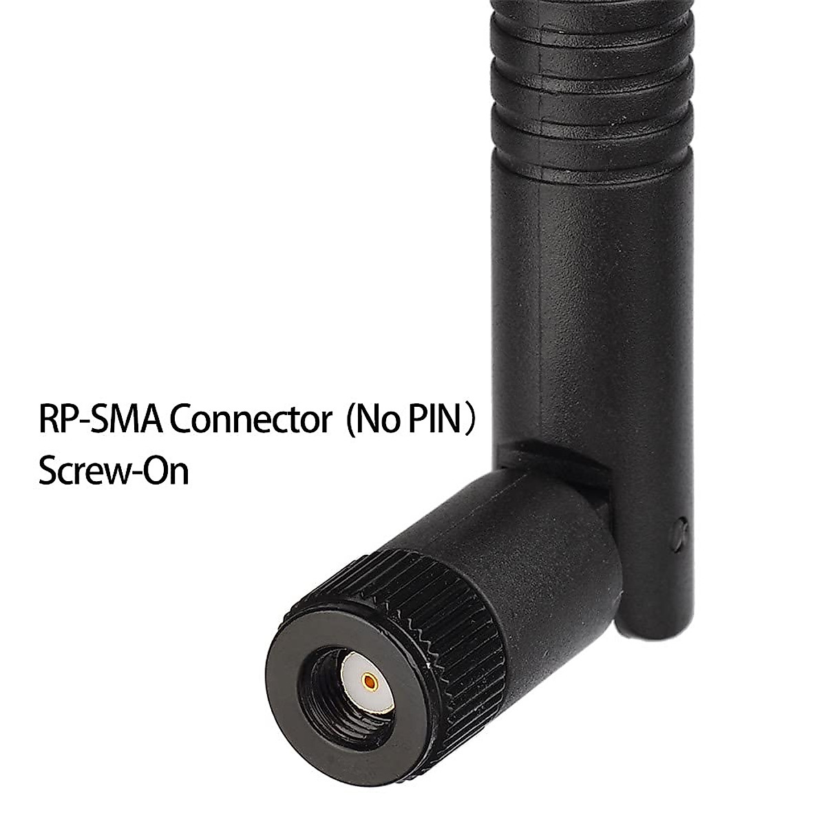 Superbat High Gain WiFi Antenna 8dbi 2.4GHz 5.8GHz Antenna with RP-SMA Connector for PCI-E WiFi Network Card Wireless Network Router Extender etc. 2-Pack