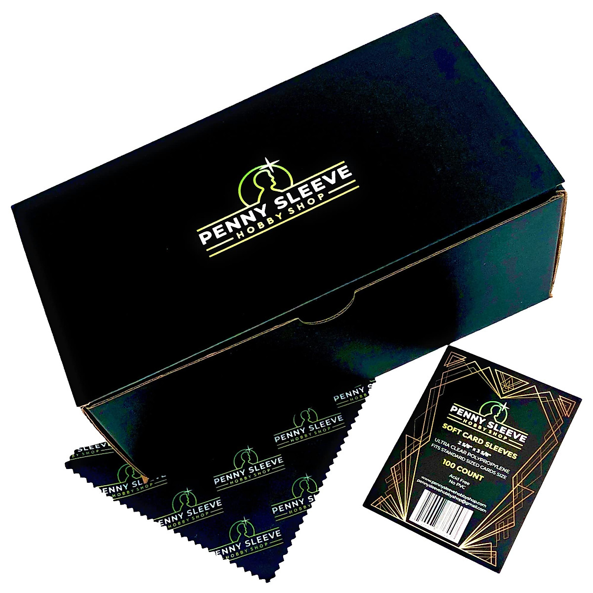 PYP Sports Card Toploaders and Sleeves Bundle, Including 100 35pt Ultra Clear Top Loaders and 100 Clear Soft Card Sleeves (100 toploaders + 100 Sleeves)