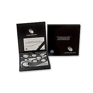 2012 S -2013-2014-2016-2017-2018 Limited Editions 8-Piece Silver Proof Sets including Proof Silver Eagles $1 US Mint Choice DCAM with Original Packaging, Sleeve and COA - Total of 6 Sets