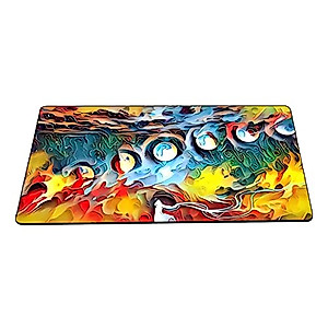 Enhance Your TCG Experience with Stunning Artistic Design Playmat - MTG CCG OCG Trading Card Game Mat by Inked Playmats. Art Painting on Gaming Play Mat 303