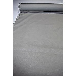 USA Fabric Store Light Gray Outdoor Marine Boat Awning Fabric Marine One UV DWR 60 W by The Yard
