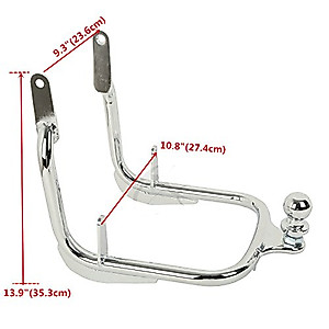 XMT-Moto Trailer Hitch Tow fits for 2009-2023 Harley Most of Touring Models Road Glide Road King Street Glide