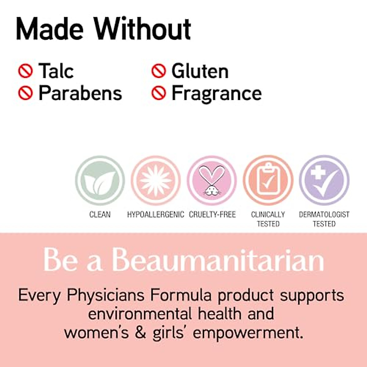 Physicians Formula Mineral Wear Talc-Free Mineral Face Powder Creamy Natural | Dermatologist Tested, Clinicially Tested