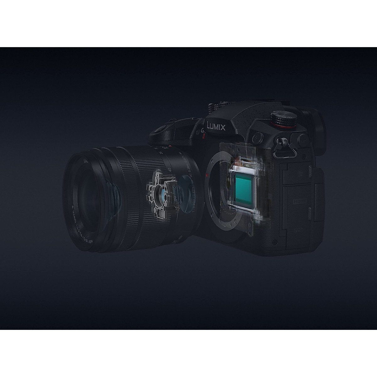 Panasonic LUMIX GH5M2, 20.3MP Mirrorless Micro Four Thirds Camera with Live Streaming, 4K 4:2:2 10-Bit Video, Unlimited Video Recording, 5-Axis Image Stabilizer DC-GH5M2 (Renewed)