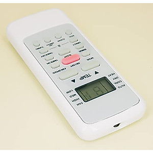 Replacement Remote Control for Midea TGM AC Air Conditioner RG51A(2)/EU1 RG51A(2) EU1 MWPOT12SA MWPOT12S MWPOT18S MWPOT24S