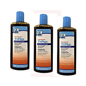 Quality Choice Shampoo Therapeutic T-Gel 16 Ounces, Pack of 3