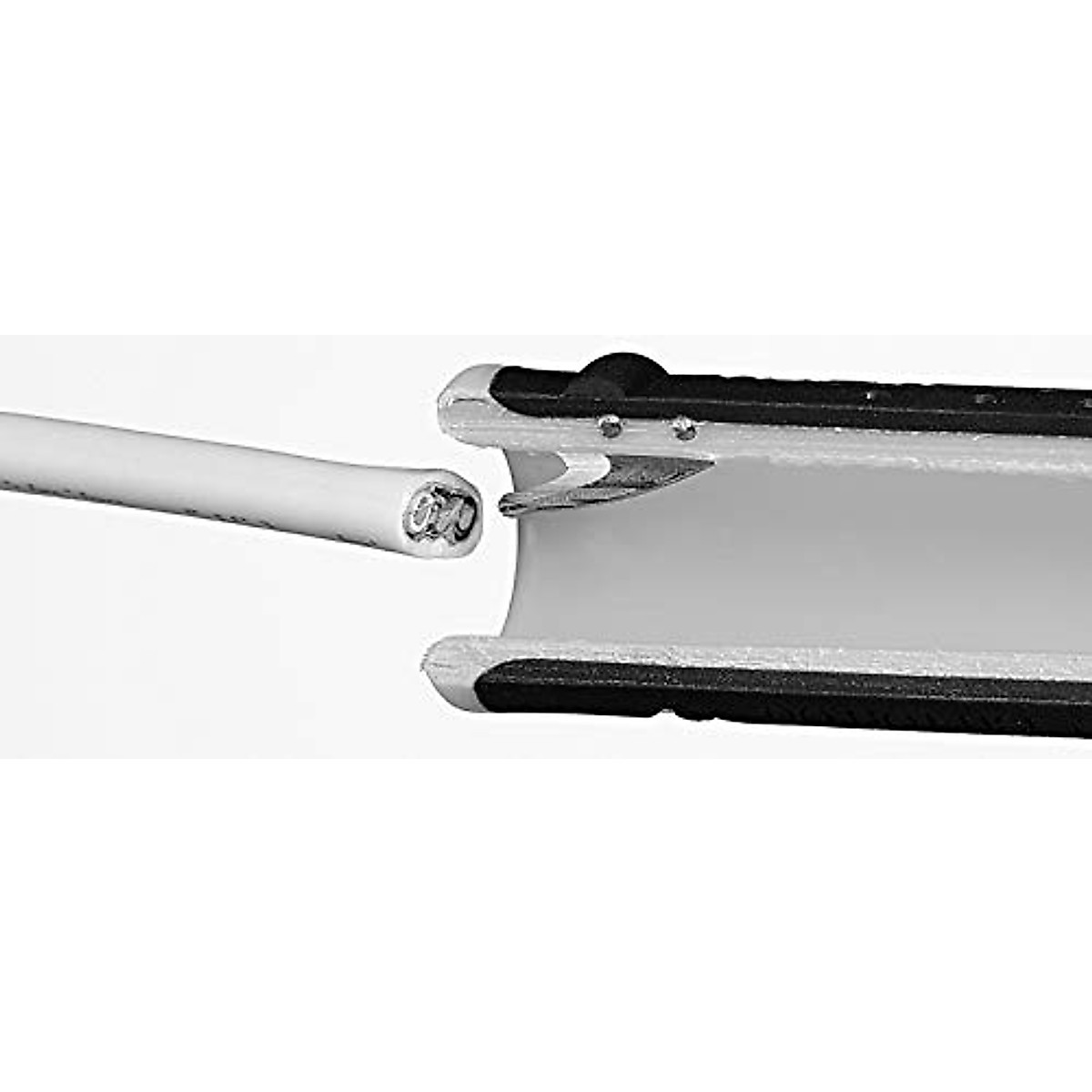 IDEAL Electrical 45-025 Lil’ Ripper Stripper – Wire Stripper w/ Slitting Blade, V-Notch, Flat Blade Clip