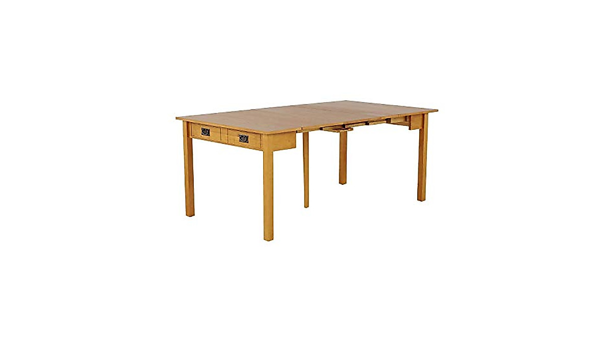 Stakmore Traditional Oak Expanding Table - No Assembly Needed