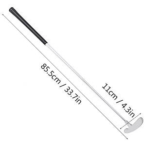 Aluminum Alloy Golf Putter Left Right Hand Universal,Portable Golf Putter Children for Adults Outdoor Exercise