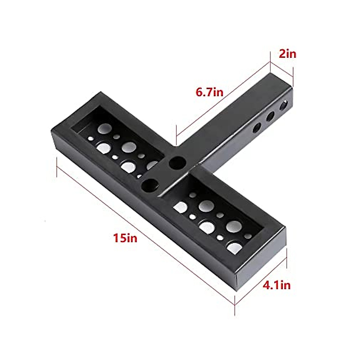 Sunshine Artisan Hitch Step for 2'' receivers and Rust Towing Bumper Guard Black Hitch Steps for Most Cars SUV Trucks Automotive Bump Step 1 Pack