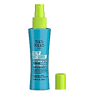 TIGI Bed Head Salty Not Sorry texturizing Salt Spray for Natural Undone Hairstyles 3.38 fl oz