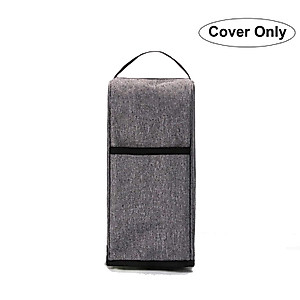 VOSDANS Can Opener Cover, Dust Cover for Cuisinart and Hamilton Beach Electric Can Opener, Dust and Fingerprint Protection, Machine Washable, Gray (Cover Only)