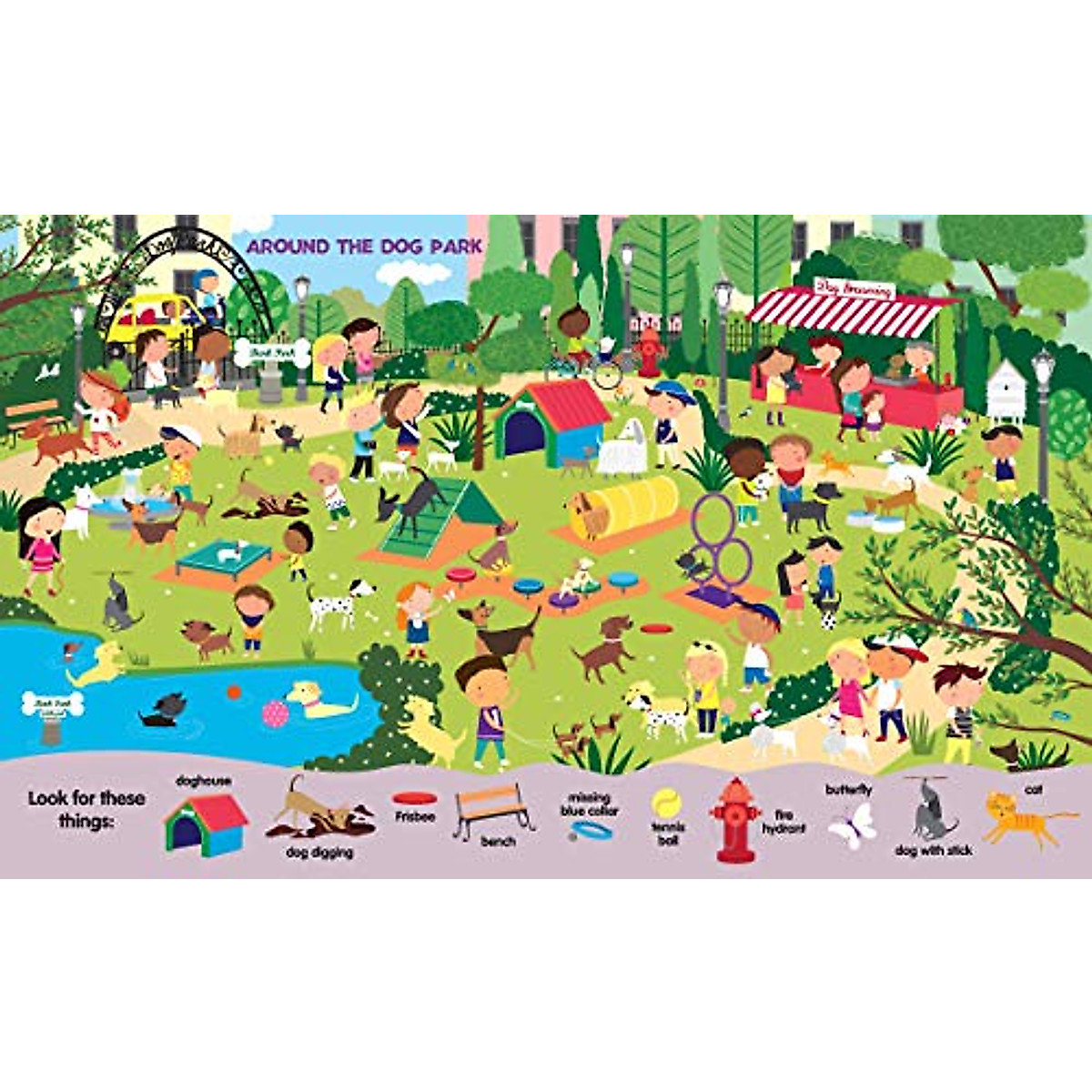 Search & Find: Around the Neighborhood - Search for People, Animals, Objects, Food, and More, Ages 2 and Up - Part of the Search & Find Series