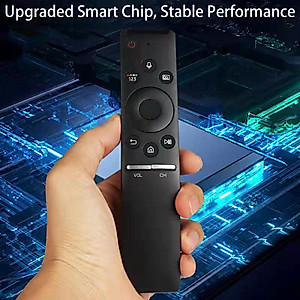 New BN59-01298G BN59-01298H Voice Remote Control Compatible with Samsung QLED TV Q6 Q7 Q8 Series Replacement Controller with Batteries