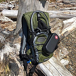 CozmicDriftr EpiPen Carrying Case, Medical Travel Organizer, Water Resistant, Durable, Holds 2 Epipens, Auvi-Q, Eye Drops, Nasal Sprays and Other Essential Allergy Supplies