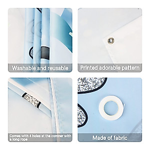 INNORU Future Mr & Mrs Door Banner Decoration, Engagement Large Door Cover Decor, Wedding, Bridal Shower Party Photo Booth Backdrop Background Supplies