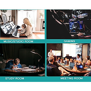 KTOESHEO 24 Pack Acoustic Panels,2" x 12" x 12"Sound Proof Foam Panels for Wall,Fireproof Absorbing Noise Cancelling Panels,to Absorb Noise and Eliminate Echoes. (12 purple+12 black)