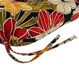 Greendale Home Fashions Outdoor Seat/Back Chair Cushion, 2 Count (Pack of 1), Aloha