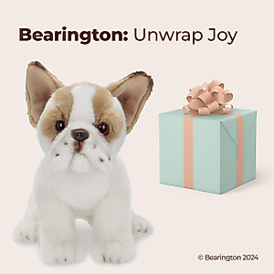 Bearington Frenchie The French Bulldog Stuffed Animal, 13 Inch Frenchie Stuffed Animal