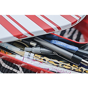 Zebra Pen F-301A Retractable Ballpoint Pen, Premium Blue Metal Barrel, Fine Point, 0.7mm, Black Ink, 2-Pack