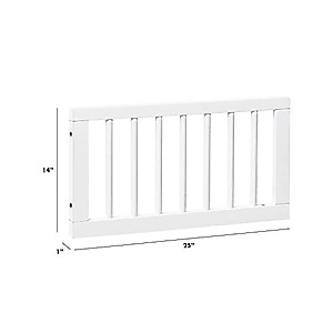 DaVinci Toddler Bed Conversion Kit (M19699) in White