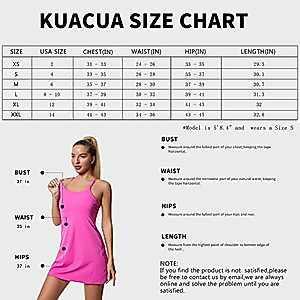 Women's Tennis Dress, Workout Golf Dress Built-in with Bra & Shorts Pocket Sleeveless Athletic Dresses