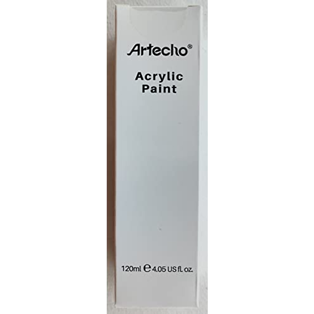 Artecho Professional Acrylic Paint, Titanium White ( 120ml / 4.05oz ) Tubes, Art Craft Paints for Canvas Painting, Rock, Stone, Wood, Fabric, Art Supplies for Professional Artists, Adults, Students, Kids