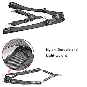 Honbobo Receiver Strap Shoulder Strap Adjustable Drop Prevention Type Phantom 3/4/4 Pro etc. Compatible Strahook with 2.5 cm Wide DJI Drone Accessory for DJI Phantom 4 Pro V2.0
