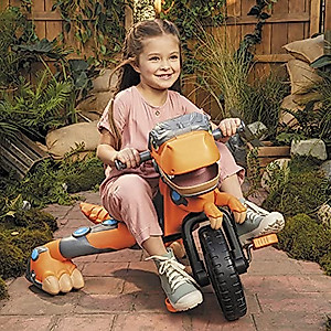 Little Tikes Chompin' Dino Trike, Outdoor Indoor Ride On Toy w/Dinosaur Sounds Roars, Adjustable Seat, Rugged Wheels- Kids Gift, for Toddler Boys & Girls Ages 3 4 5+ Years Old, Large