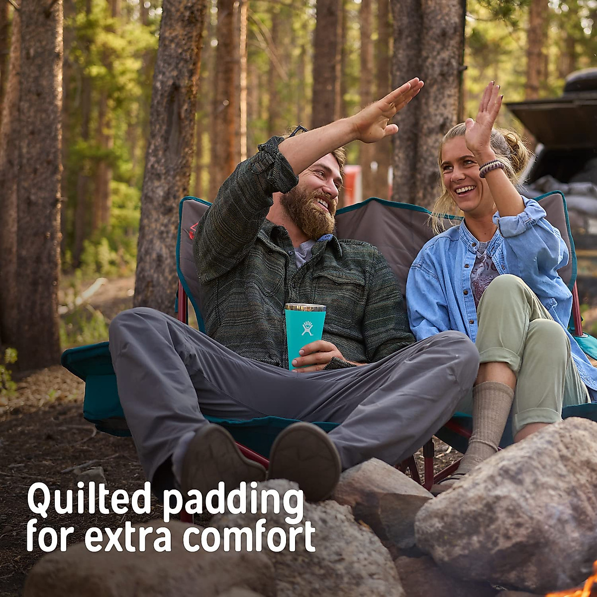 Kelty Low Loveseat, Canyon Brown/Beluga For Camping