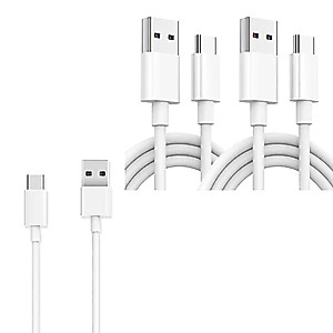 USB C Cable [3-Pack, 6.6ft] Type C Charger Fast Charging Cable, USB C Charging Cable for iPad Pro 12.9/11 Galaxy S10 S9 Plus, Note 10 9 LG, Type C Charger