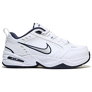 Nike Men's Retro, White Metallic Silver Navy Blue, 11