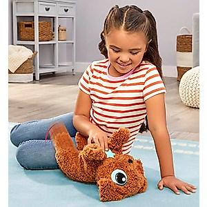 Little Tikes Rescue Tales Tickle Pup, Interactive Cuddly Soft Plush Goldendoodle Kids Toy Dog, for Girls, Boys Ages 3+