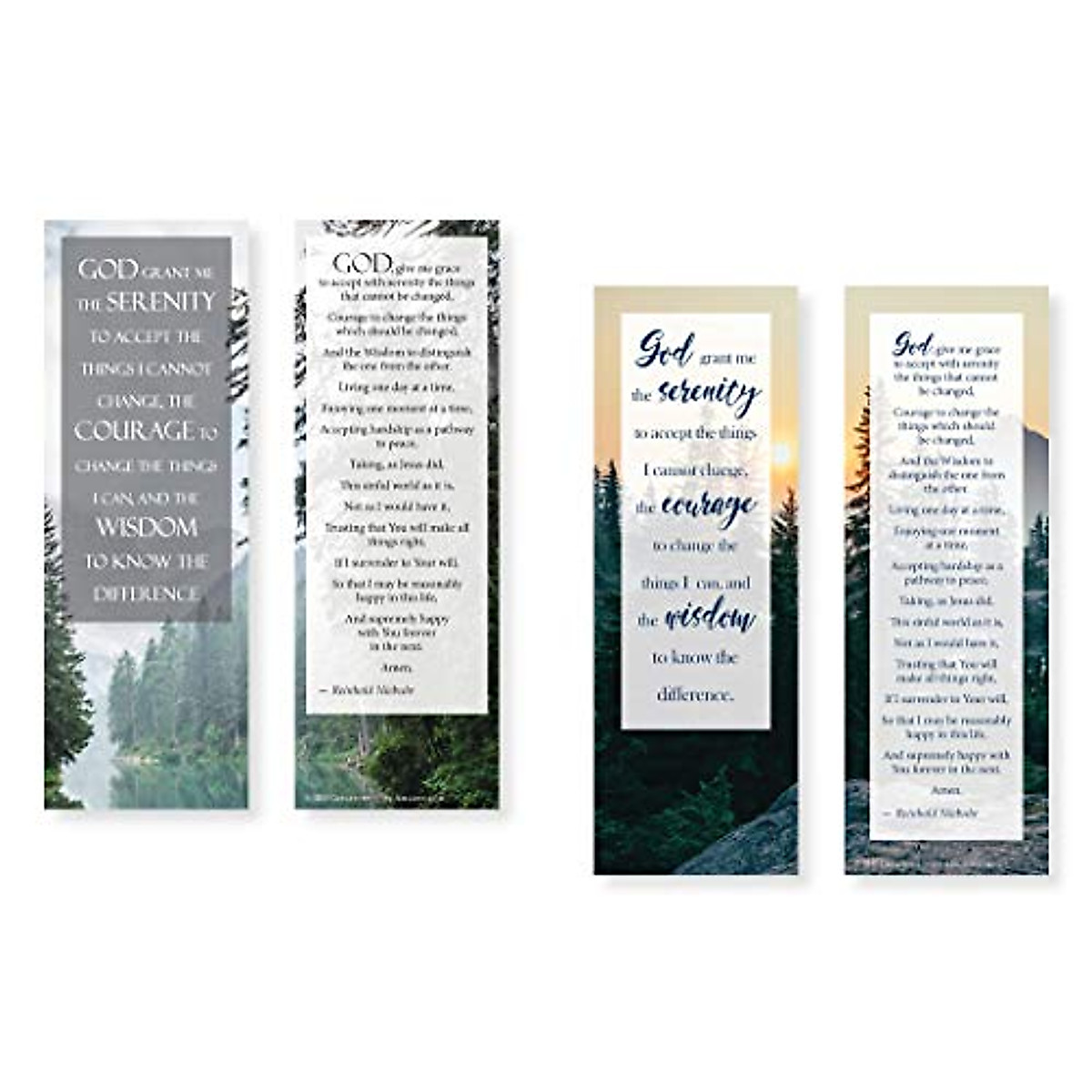 Serenity Prayer Bookmarks - Pack of 48