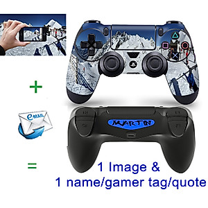 giZmoZ n gadgetZ Personalised Custom Playstation 4 PS4 Controller Skins Full Wrap Vinyl Sticker Decal