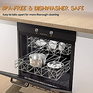 Tomxcute Cat Water Fountain, 3.2L/108oz Automatic Stainless Steel Pet Fountain Water Levels Window can be Checked Dog Water Dispenser, Ultra-Quiet Pump and 3 Replacement Filters & for Multiple Pets