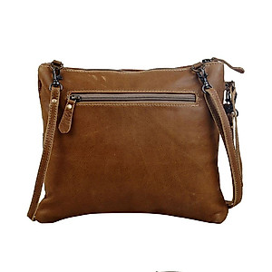 Myra Bag Liminal Cowhide Bag Upcycled Cowhide & Leather S-2837