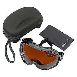 MCWlaser Laser Safety Goggles OD5+, 190-540nm / 800-1700nm Yag, Blue, Green Laser and UV Light Eye Protection Laser Glasses for 445nm, 450nm,532nm, 808nm, 980nm, 1064nm, 1080nm Absorption Type