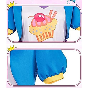 My Girls Women Little Pony Pinkie Pie Human Cosplay Costume Female Pink Halloween Carnival Costumes (Female S)