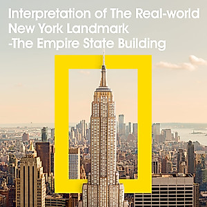 CubicFun National Geographic 3D Puzzles New York Mansion Model Kits Toys for Adults and Children, Building Puzzle gifts for kids, with a Booklet